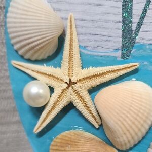 Hand Crafted | Accents | Beach Vibes Only Decorative Sign And Frame Set ...